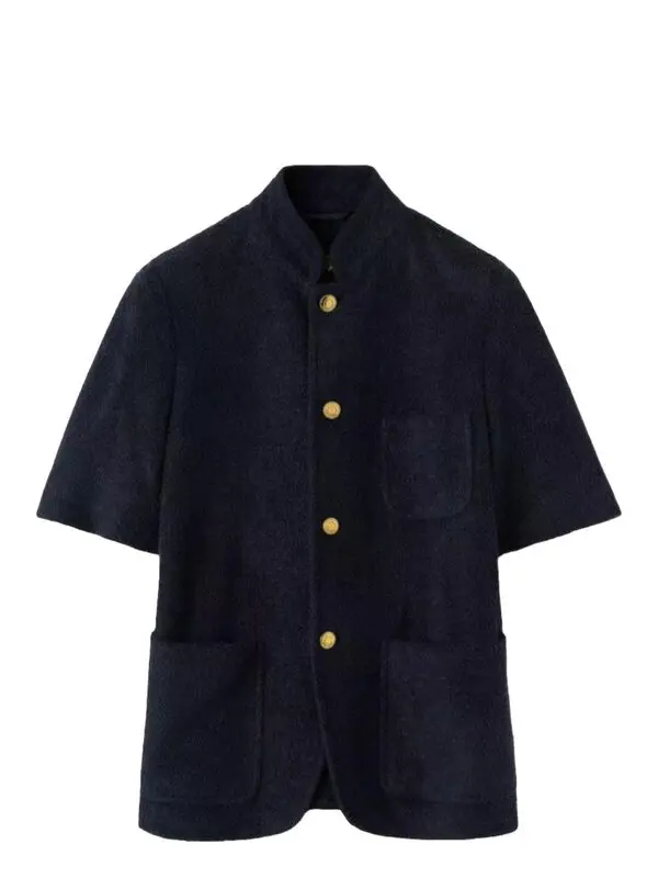 Loro Piana Spagna Mini Short Sleeve Jacket - Black