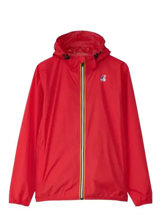 K-WAY Zip-up Hooded Jacket - Red