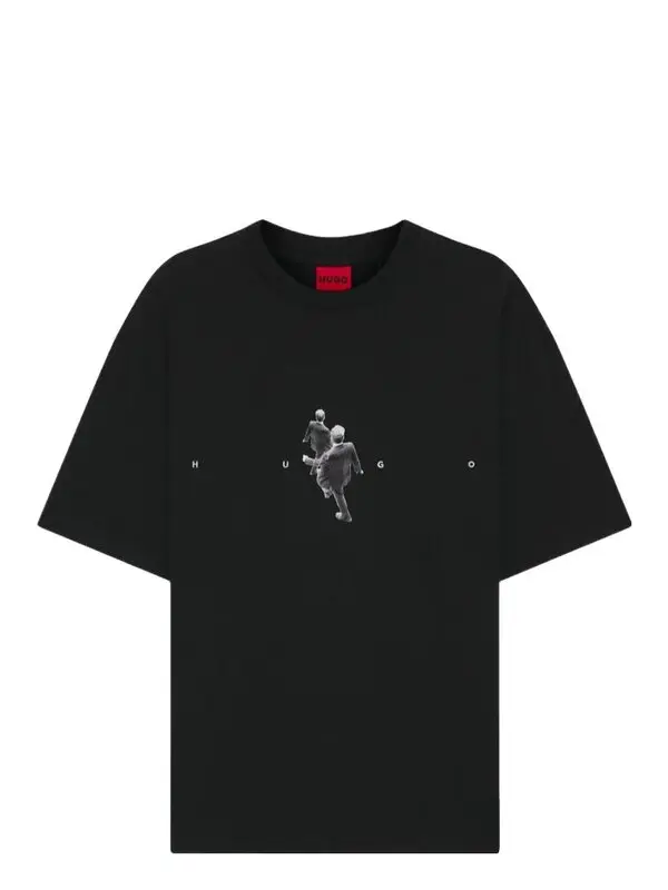 Hugo Boss Graphic-print T-shirt - Black