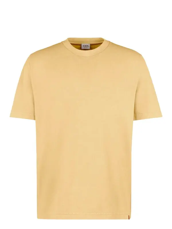 TOD'S Short-sleeved T-shirt - Yellow