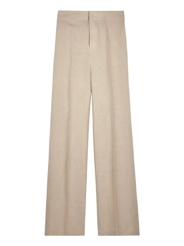 TOD'S Elasticated Tailored Trousers - Beige