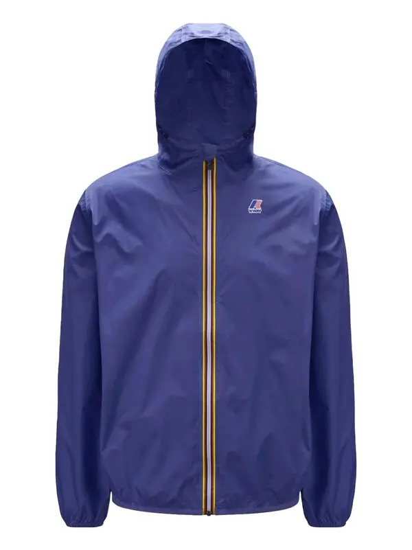 K-WAY Le Vrai 4.0 Claude Hooded Jacket - Blue
