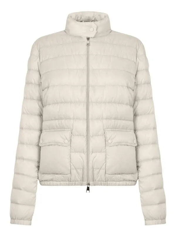 Moncler Short Down Jacket - Beige
