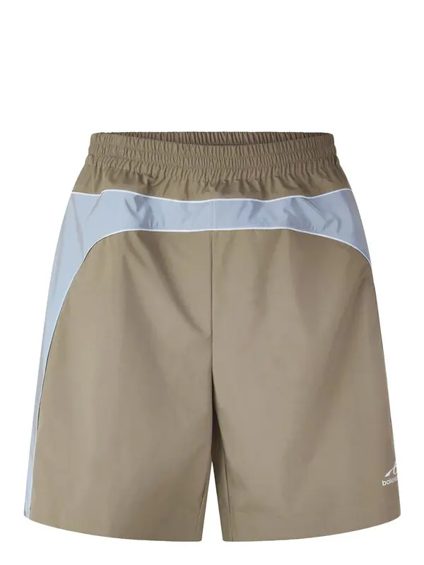 Balenciaga Color Blocked Shorts - Grey