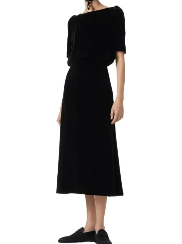 Loro Piana Laine Dress - Black