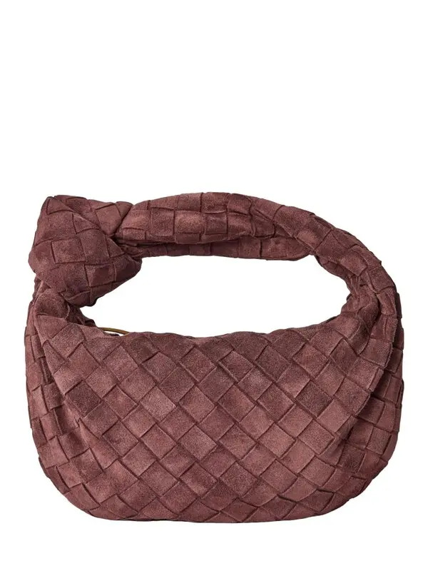 Bottega Veneta Woven Shoulder Bag - Red