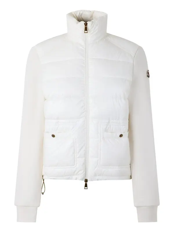 Moncler Hybrid Jacket With Stand-up Collar - No
