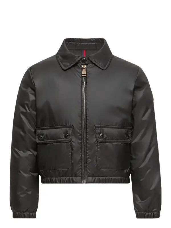 Moncler Lanset Down Shirt Jacket - Black