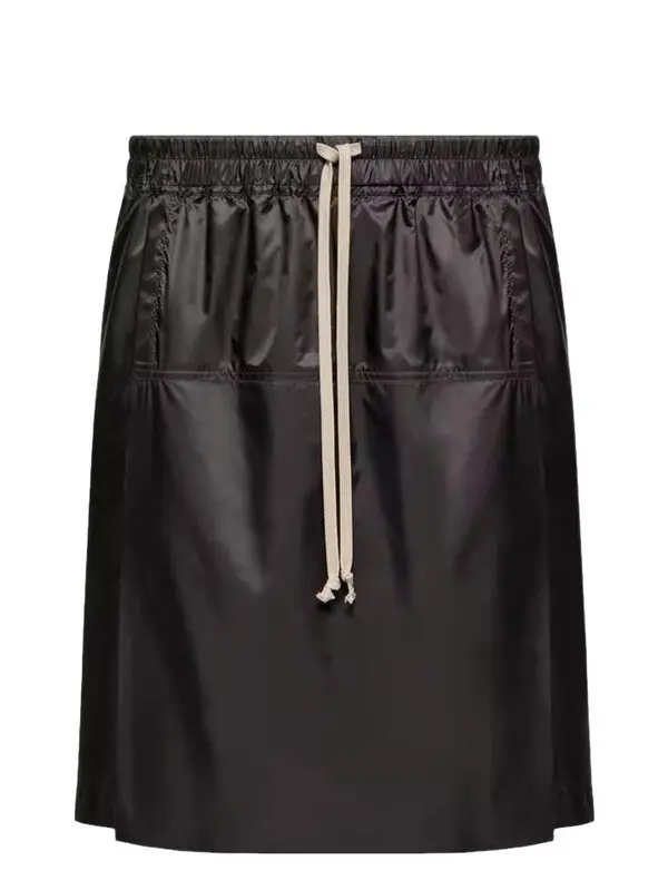 Moncler Rick Owens Kilt Shorts Skort - Black