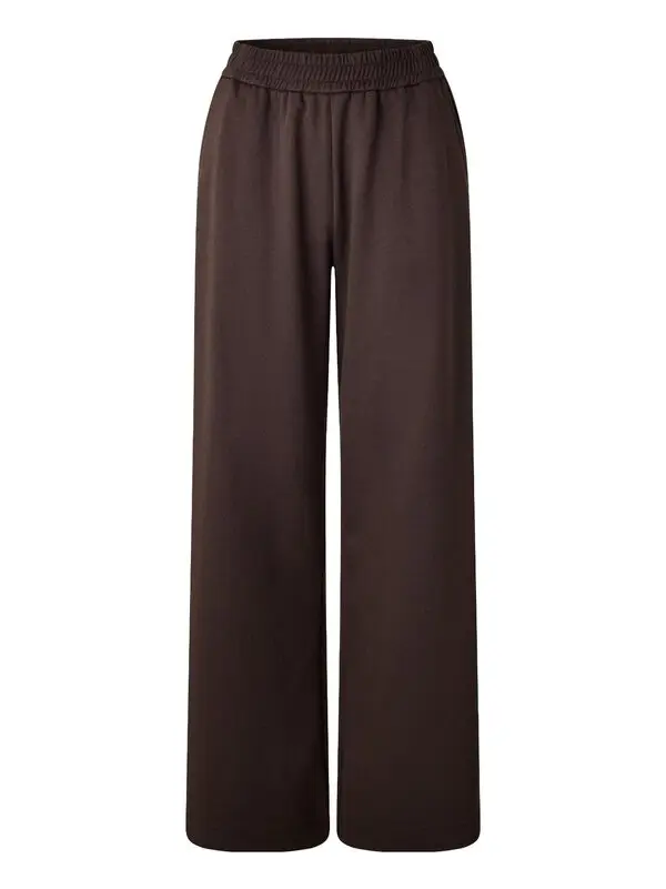 Moncler Velour Wide-leg Track Pants - No