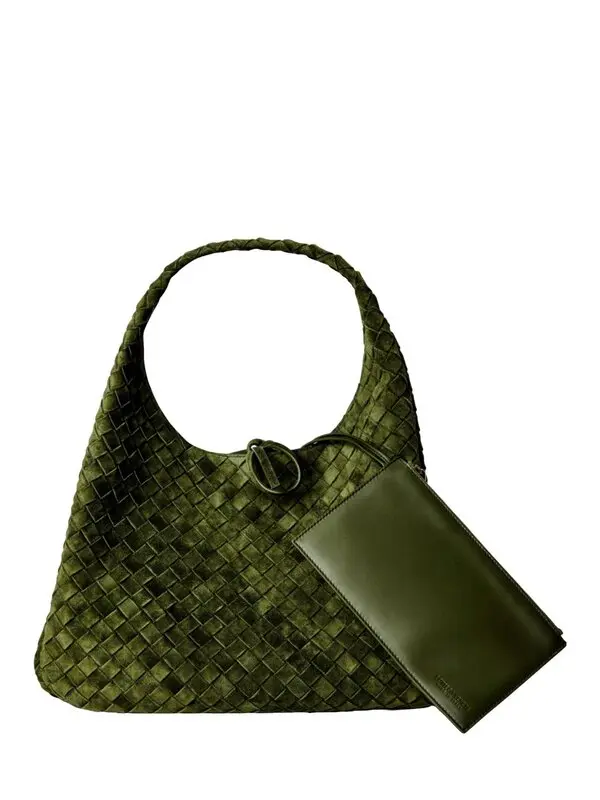 Bottega Veneta Woven Tote Bag With Pouch - No
