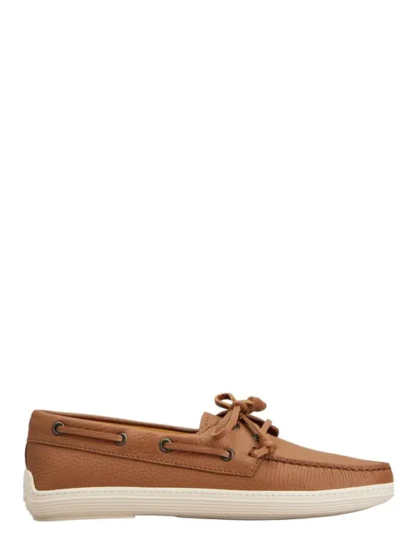 TOD'S Round-toe Loafers - Brown