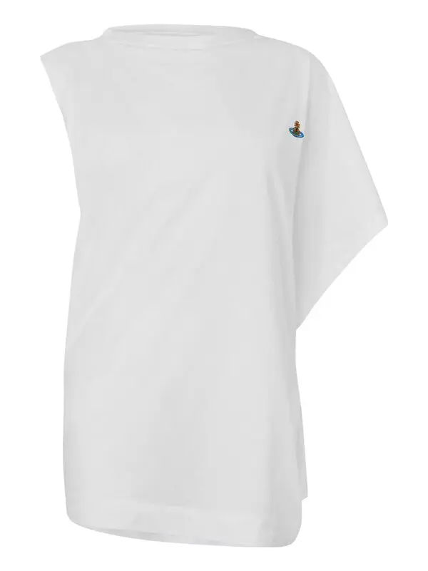 VIVIENNE WESTWOOD Asymmetrical Short Sleeve Top - No
