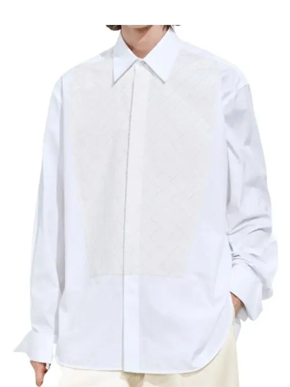 Bottega Veneta Cotton Poplin Shirt - White