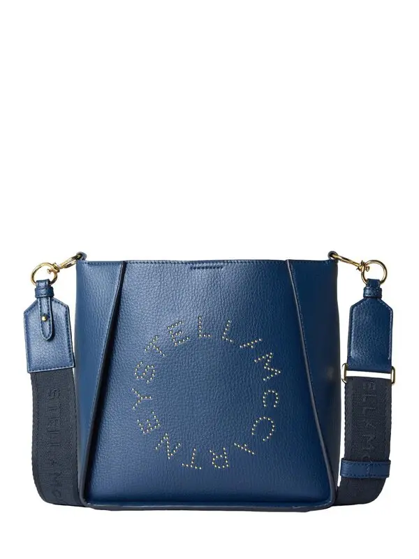 Stella McCartney Solid Color Shoulder Bag - Blue
