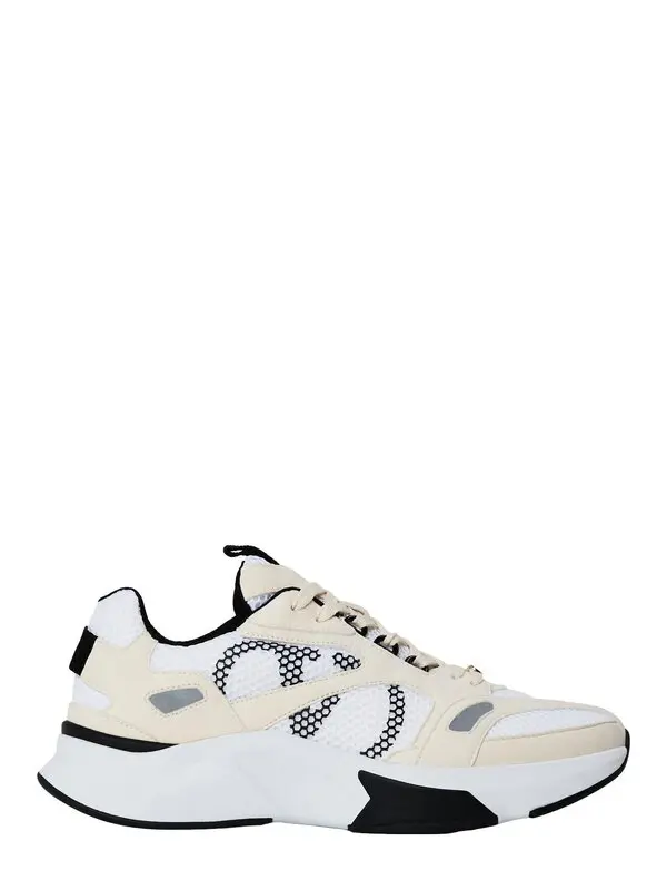 Valentino Garavani Athletic Sneakers - White/grey