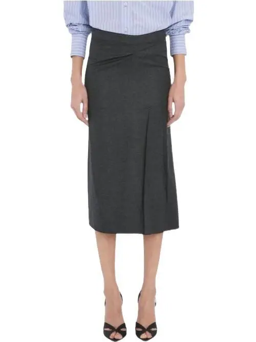 Victoria Beckham High-waisted Skirt - Black
