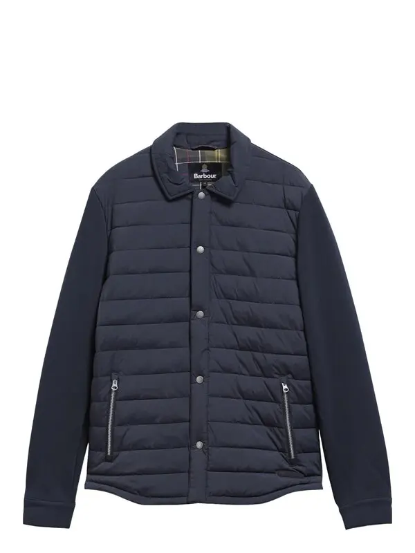 Barbour Quilted Paneled Jacket - Black