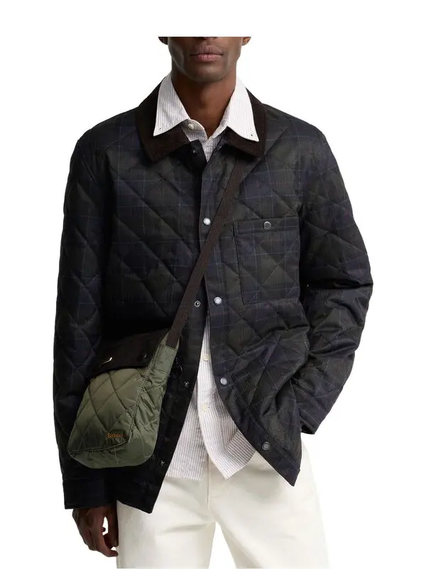 Barbour Quilted Crossbody Bag - Black