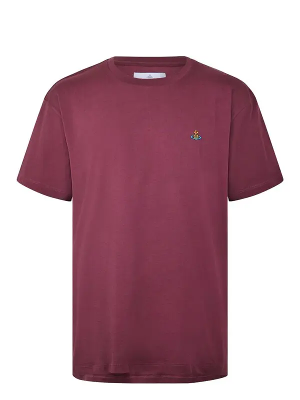 VIVIENNE WESTWOOD Minimalist Crewneck Shortsleeve Top - No