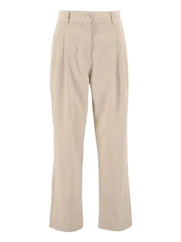 Barbour Fern Tapered Trousers - Nude
