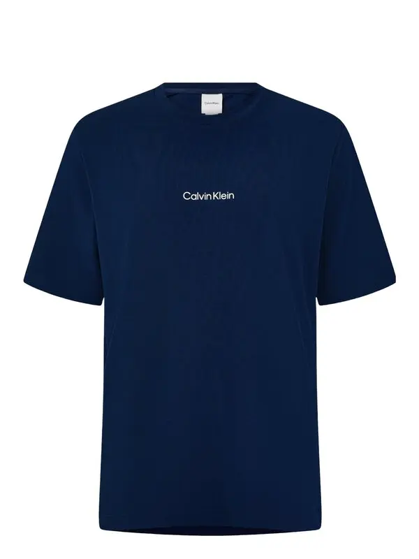 Calvin Klein Crew Neck Casual T-shirt - Blue
