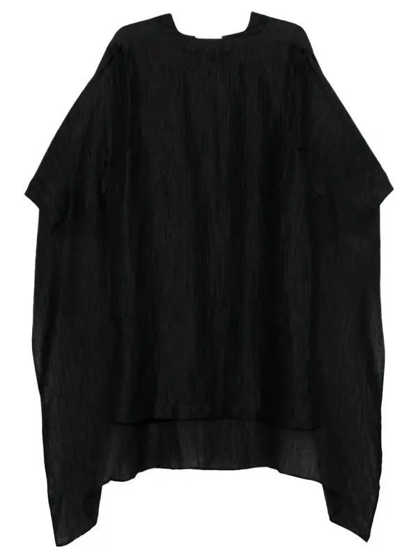 Henrik Vibskov Pleated Dress With Hanging Detail - Black