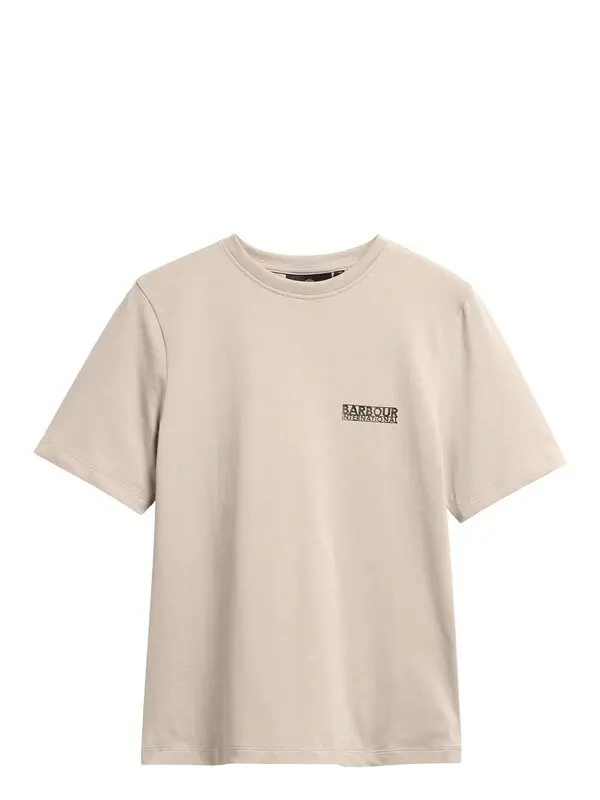 Barbour Logo T-shirt - Nutmeg