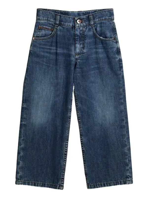 Brunello Cucinelli Five-pocket Jeans - Blue