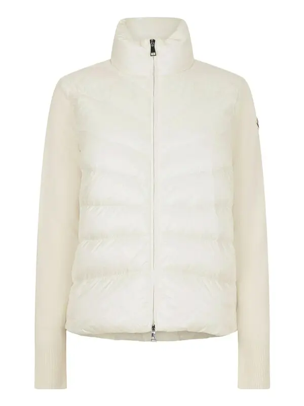 Moncler Down And Knit Jacket - No