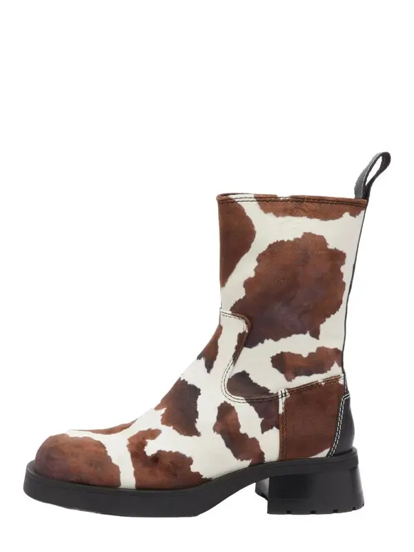 MIISTA Pull-on Ankle Boots - Cow