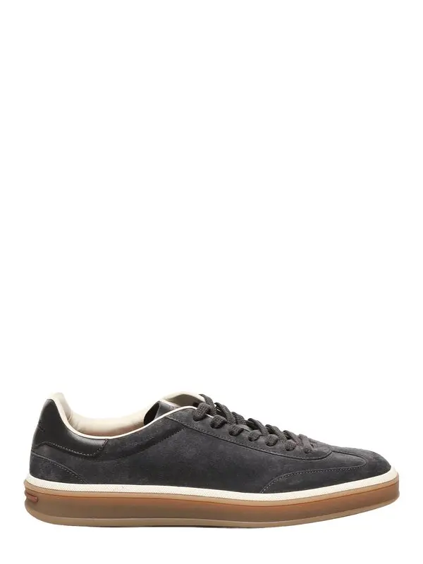 Loro Piana Low Top Sneakers - Black