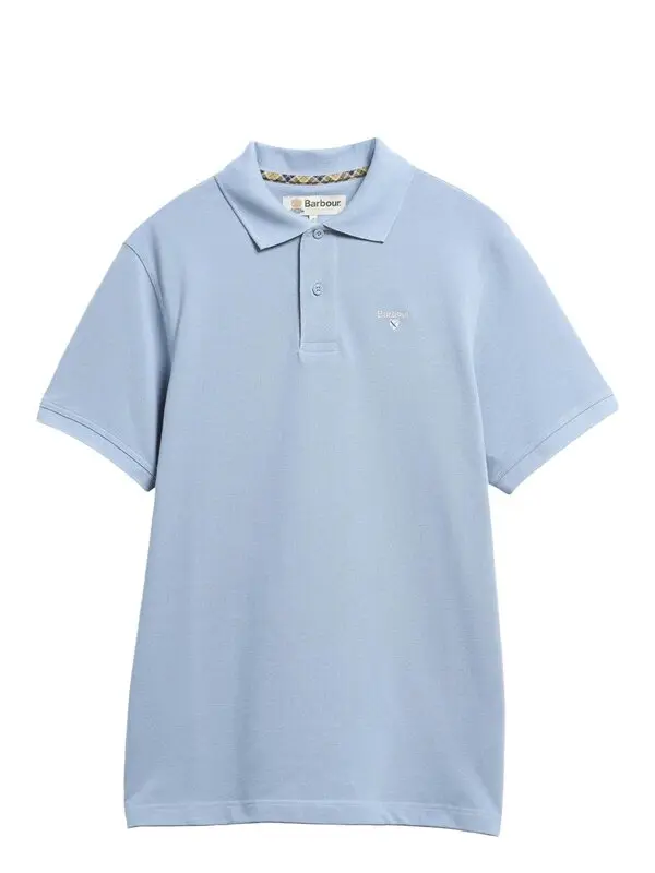Barbour Short-sleeved Polo Shirt - Blue