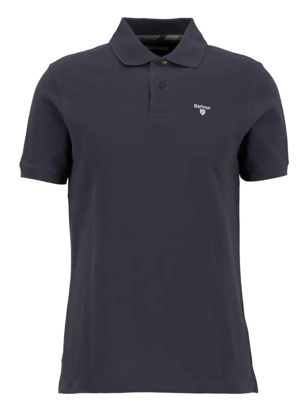 Barbour Short-sleeved Polo Shirt - Navy