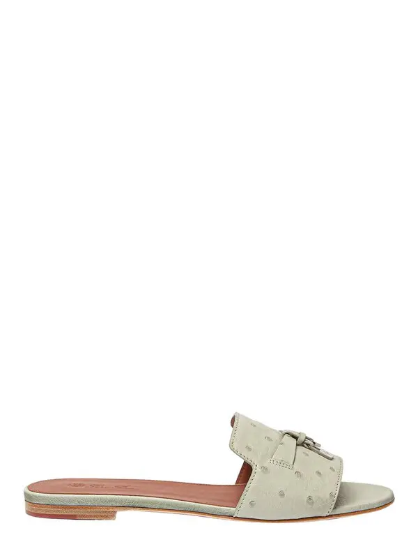 Loro Piana Summer Charms Sandal - Deep Ice