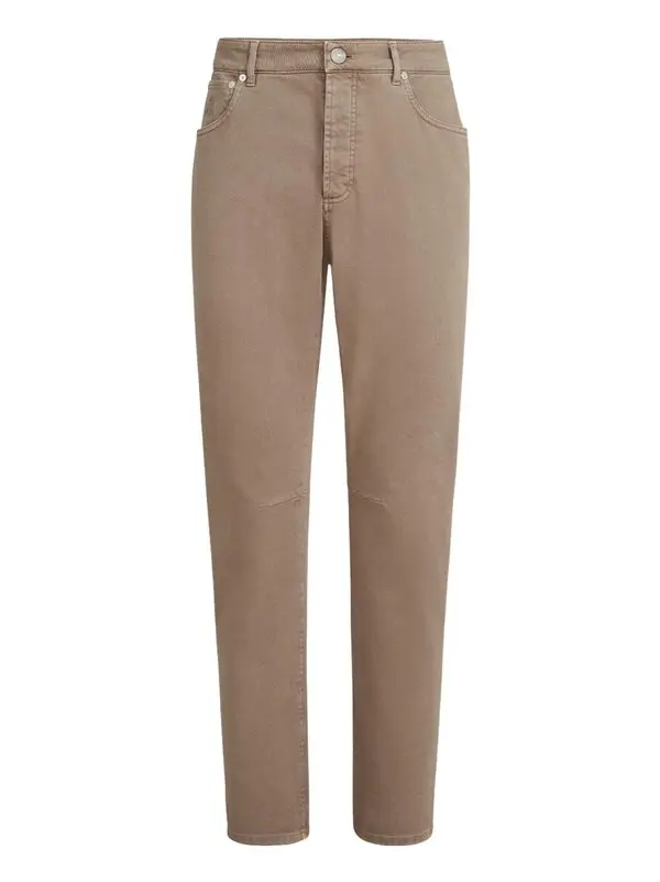 Brunello Cucinelli Five-pocket Jeans - Brown
