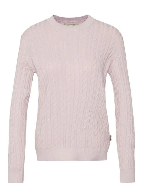 Barbour Long-sleeved Crew Neck Pullover - Pink