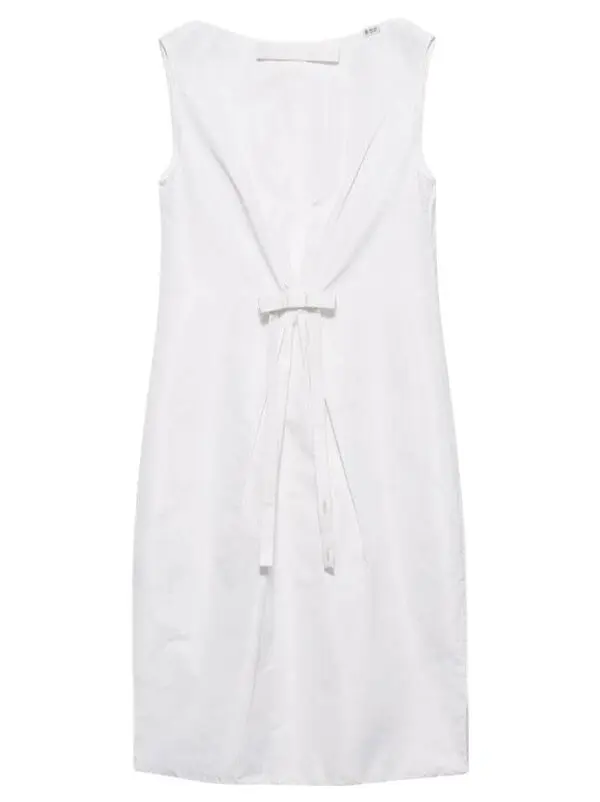 Prada Faille Dress - White