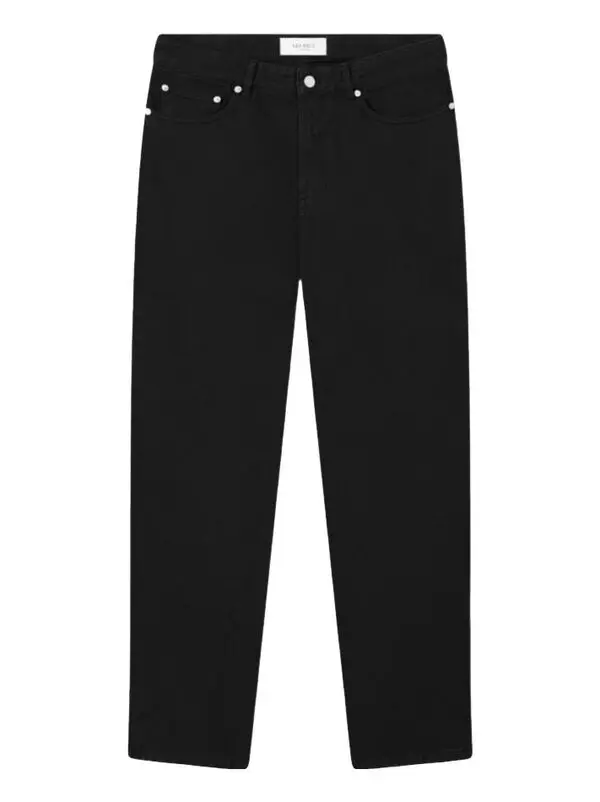 LES DEUX Belt-loop Jeans - Black