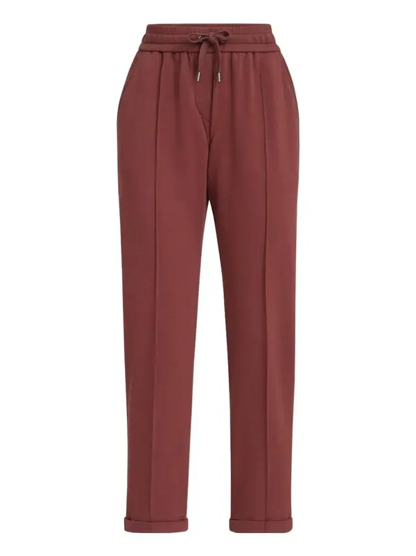 Brunello Cucinelli Drawstring Track Pants - Red