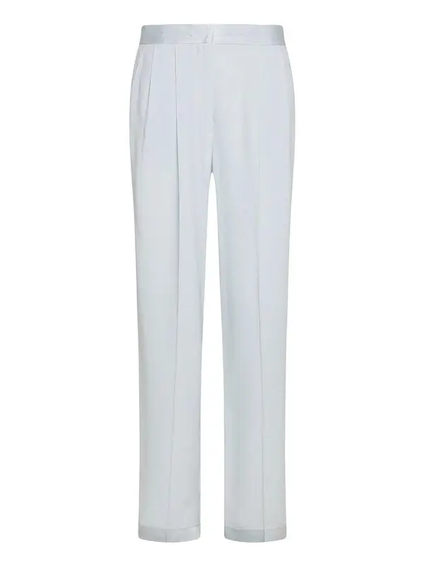 FORTE_FORTE Enverssatin Baggy Pants - White