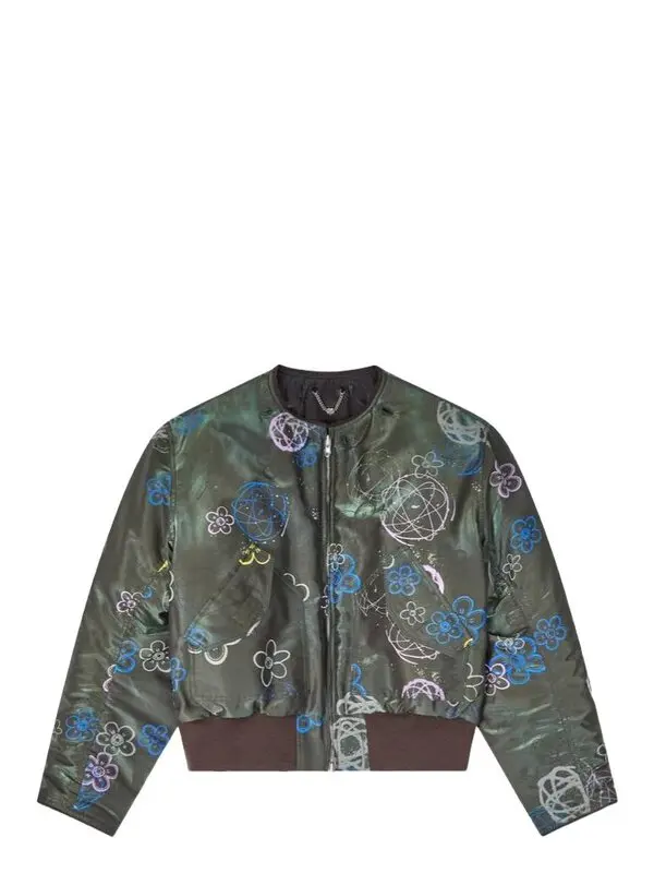 Kenzo X Futura 2000 Bomber Jacket - Deep Khaki