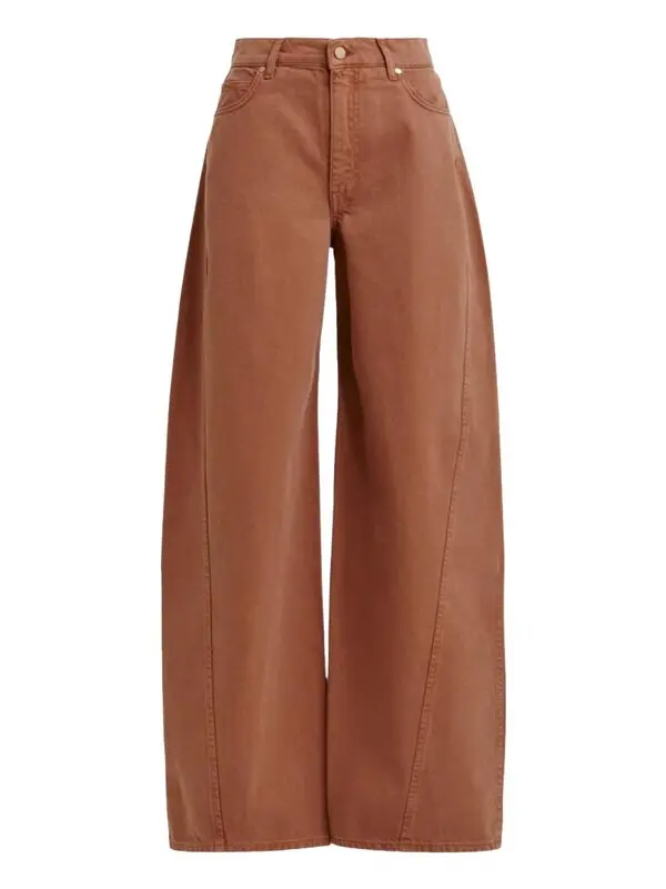 Essentiel Antwerp Tubular Wide-leg Jeans - Brown