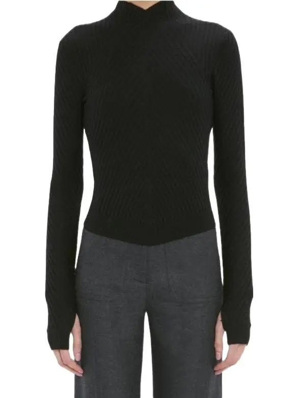 Victoria Beckham Georgia Jumper - Black