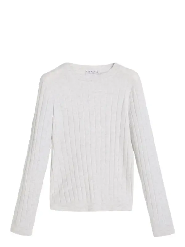 Brunello Cucinelli Cashmere Jumper - White
