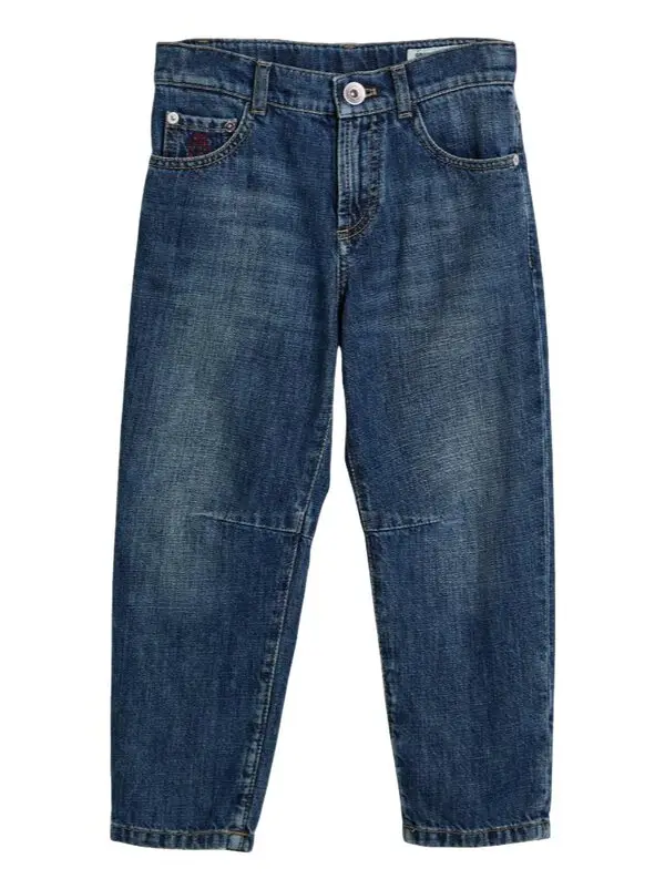 Brunello Cucinelli Cotton Jeans - Blue