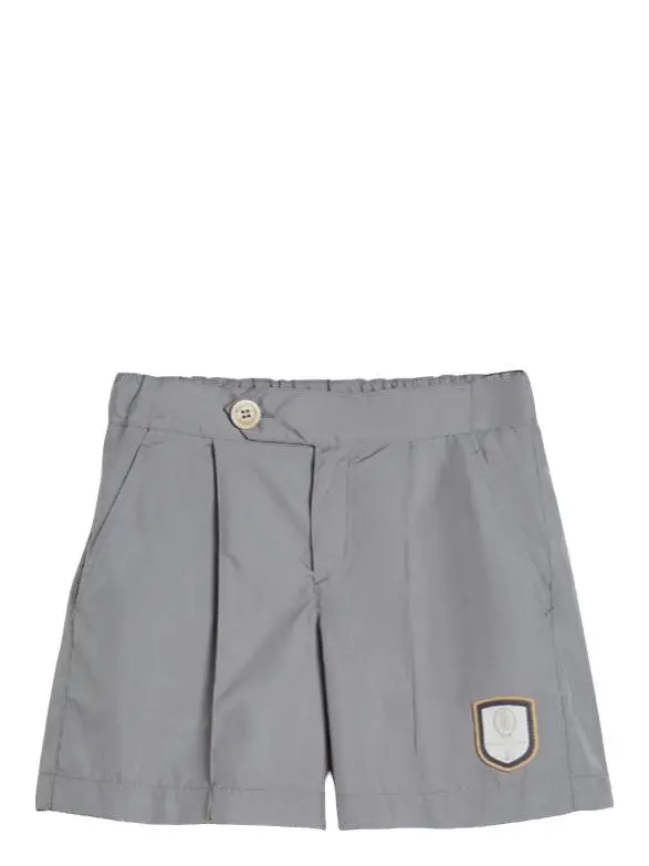 Brunello Cucinelli Logo-patch Shorts - Grey