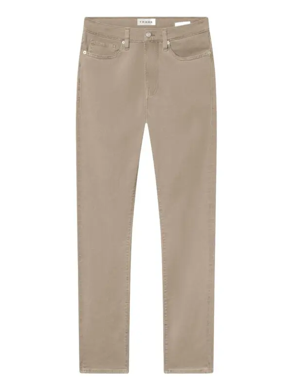 FRAME L'homme Slim Brushed Twill Pants - Taupe