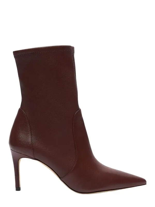 STUART WEITZMAN Power Bootie 75 - Brownstone