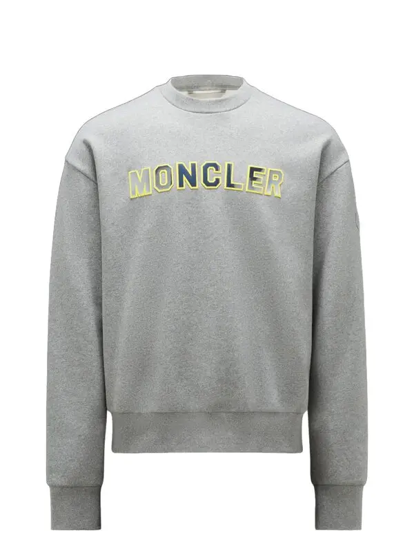 Moncler Logo Sweatshirt - Grey